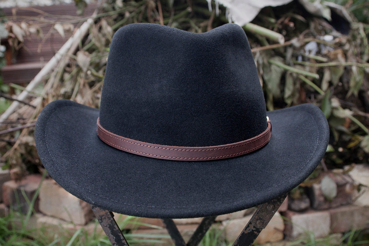 Outback Bush Hat (Black) | Olney Headwear – tailsandtheunexpected