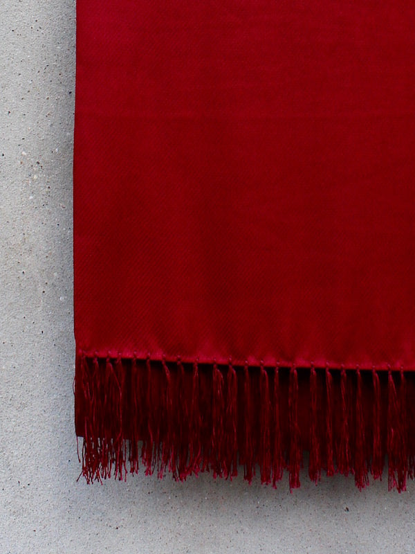 Silk Dress Scarf (Red) – tailsandtheunexpected